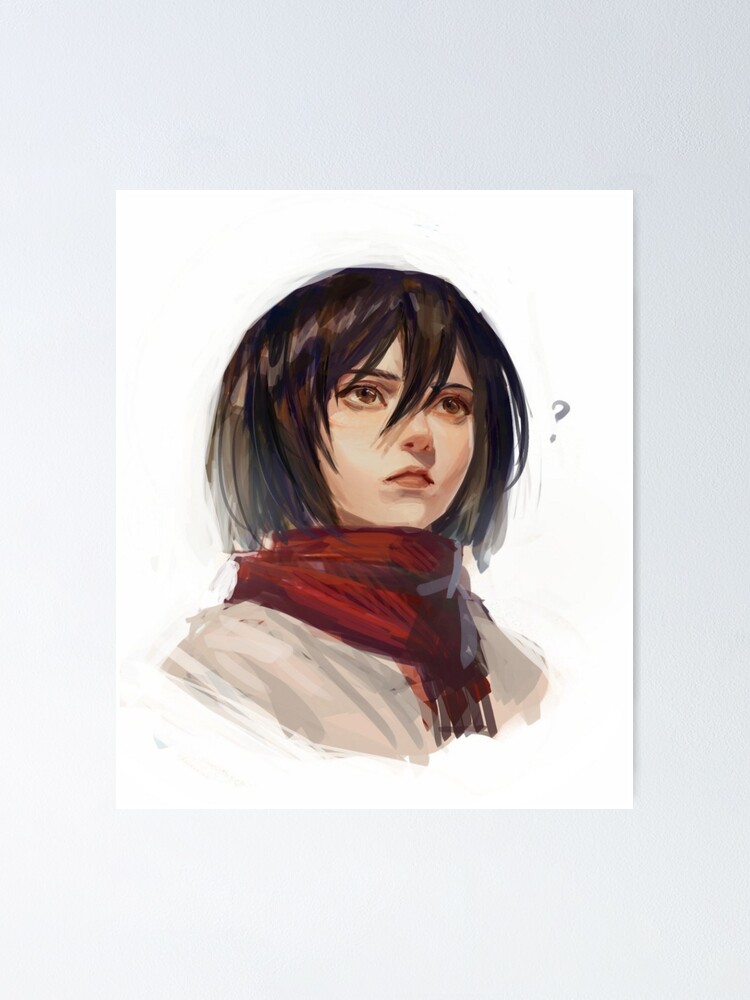 "mikasa " Poster for Sale by aien-D | Redbubble