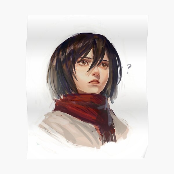 "mikasa " Poster for Sale by aien-D | Redbubble
