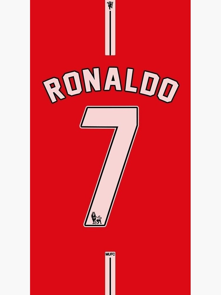 "ronaldo number 7" Poster for Sale by coolart9 | Redbubble