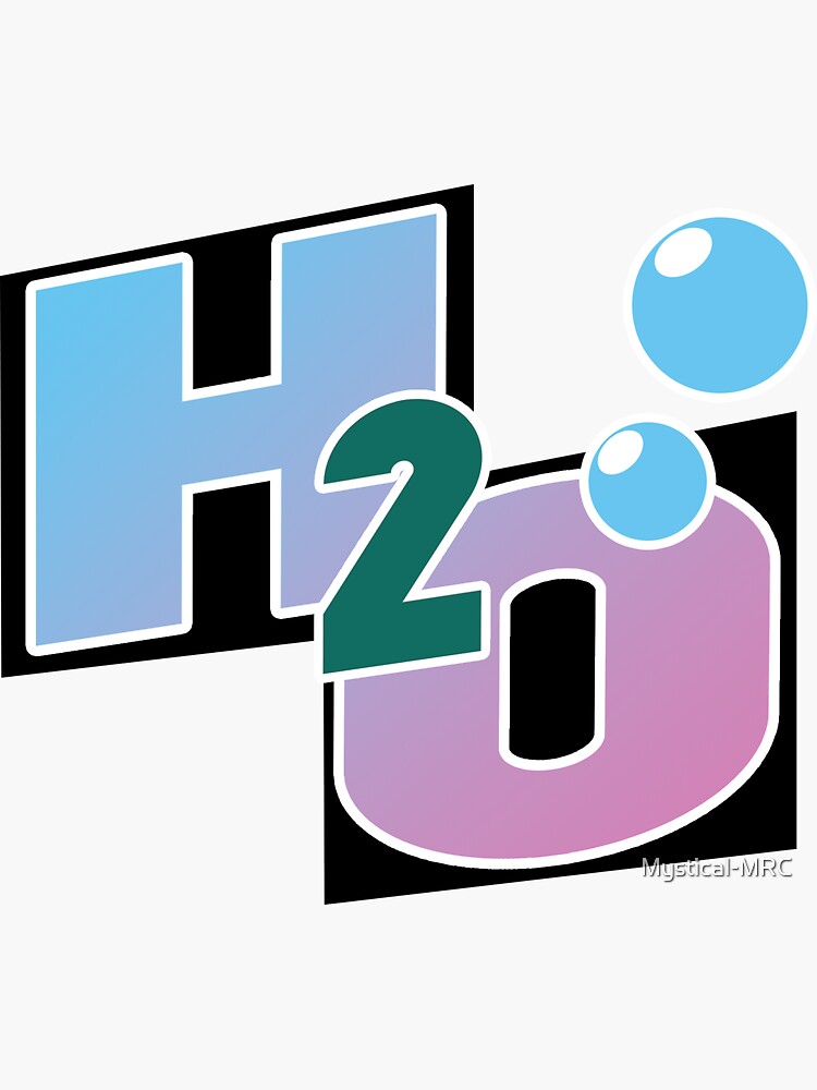 "H20 Icon - MRC" Sticker for Sale by Mystical-MRC | Redbubble