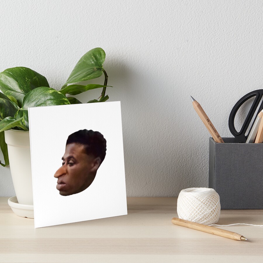 "Quandale Dingle Classic Face Print" Art Board Print for Sale by ...