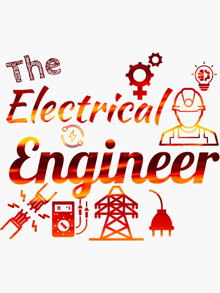 " The smart electrician" Sticker for Sale by MR-TIMZ-ART | Redbubble