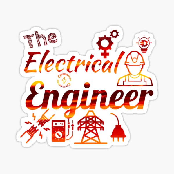 " The smart electrician" Sticker for Sale by MR-TIMZ-ART | Redbubble