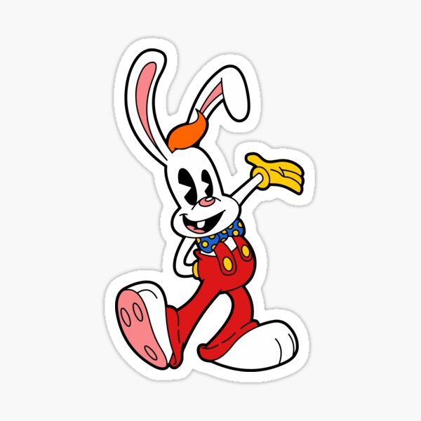 "Classic Roger Rabbit" Sticker for Sale by malnargittx | Redbubble