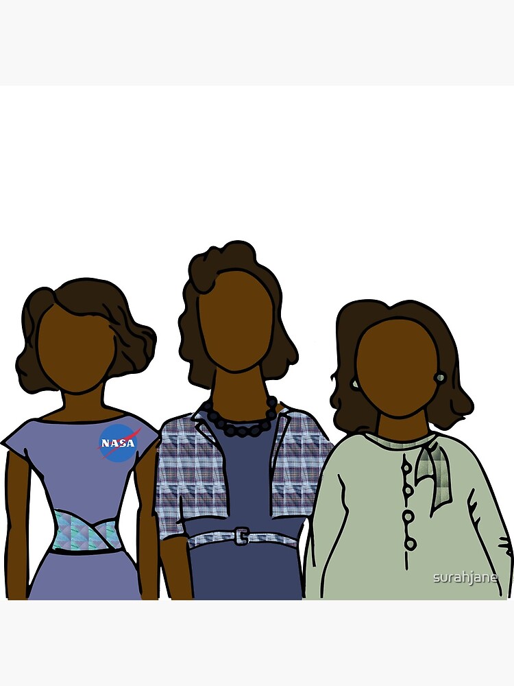 "Hidden Figures" Framed Art Print for Sale by surahjane | Redbubble
