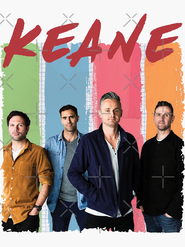 "Keane Band" Sticker for Sale by CamillaDesign | Redbubble