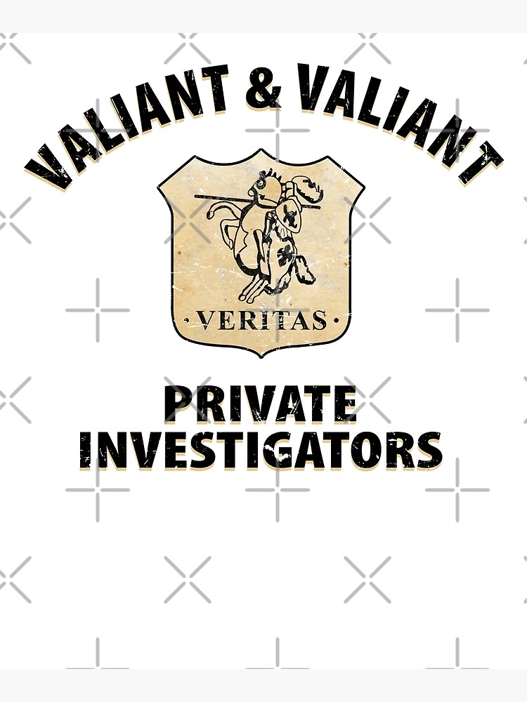 "Valiant and Valiant Logo inspired by Who Framed Roger Rabbit" Poster ...