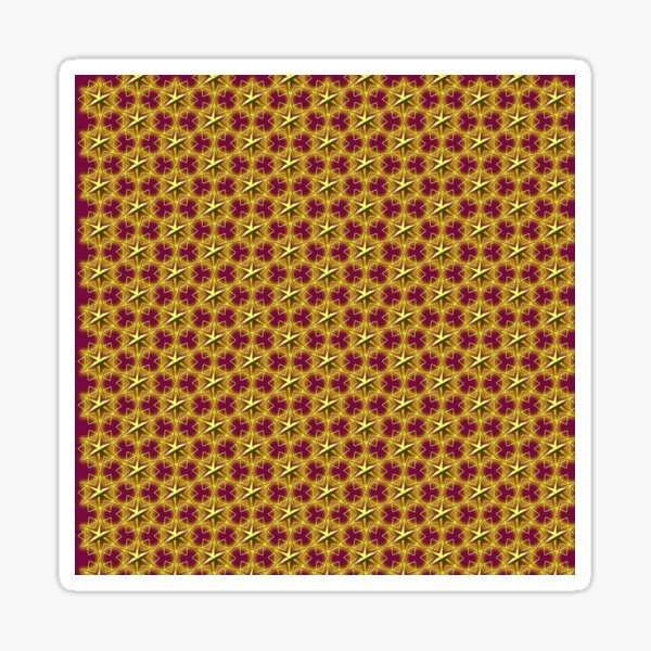"Maroon Star Pattern" Sticker by InfiniteWonders | Redbubble