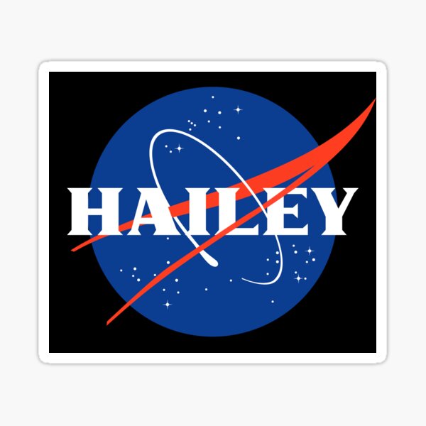 "Space Hailey" Sticker for Sale by BojanglerGTX | Redbubble