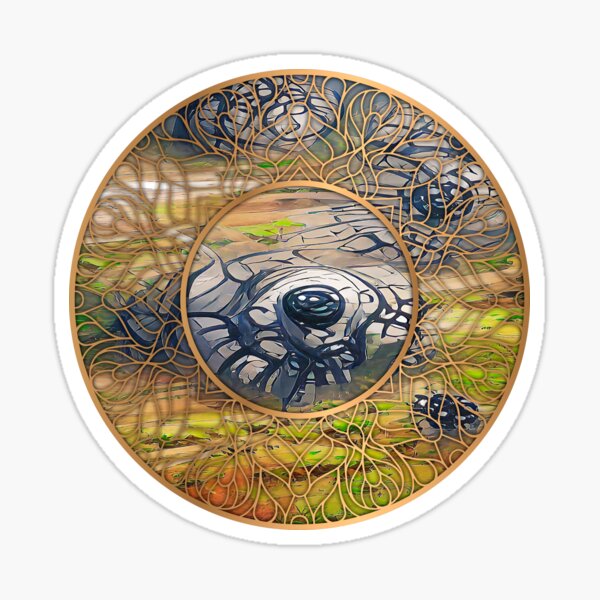 "Alien creatures" Sticker for Sale by BrisPrints | Redbubble