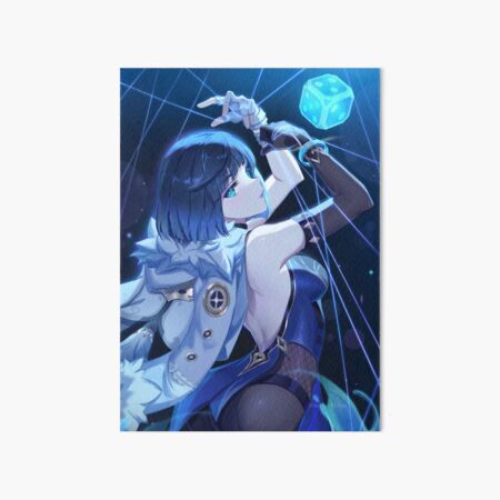 "Yelan Genshin Impact" Art Board Print for Sale by Seodalmi | Redbubble