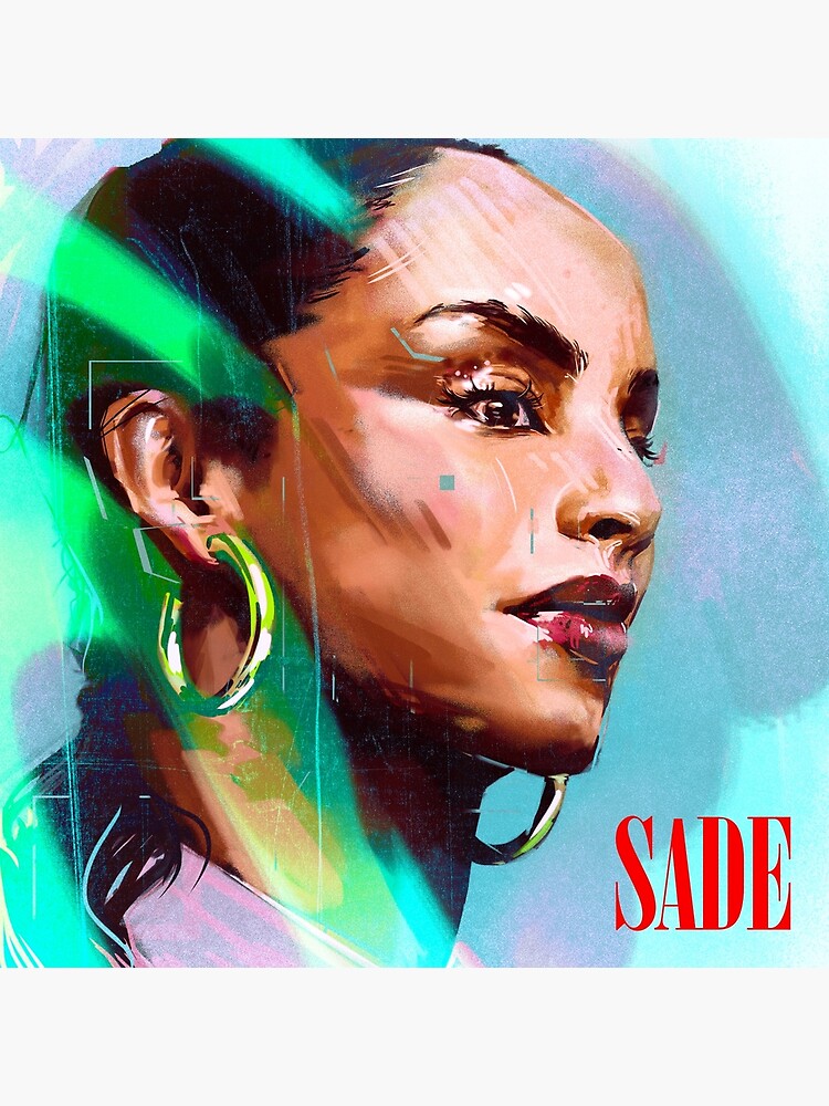 "SADE" Poster for Sale by emilybitar | Redbubble