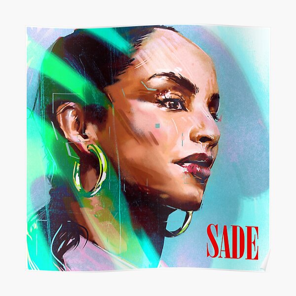 "SADE" Poster for Sale by emilybitar | Redbubble