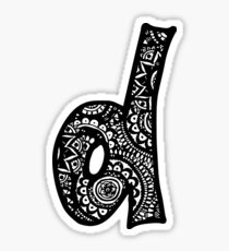 Letter D: Stickers | Redbubble
