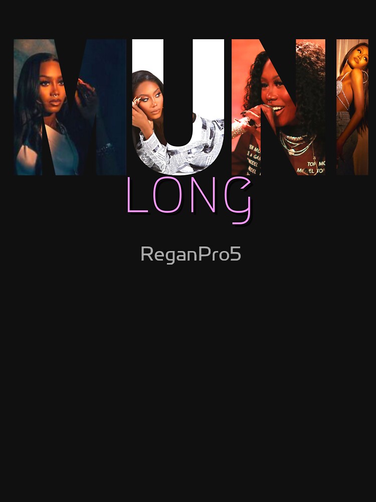 "Muni Long classic t shirt | Muni Long sticker" Essential T-Shirt for ...