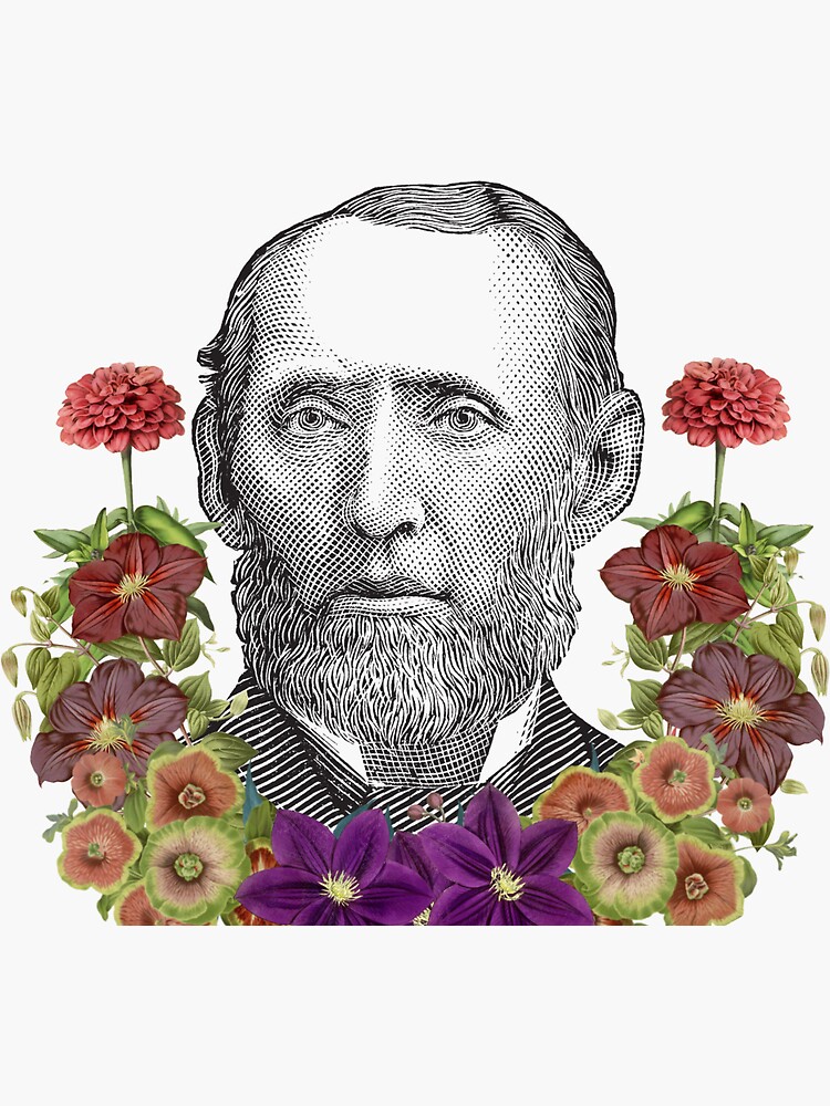 "Uncle Flower Vintage" Sticker for Sale by 2Milos | Redbubble