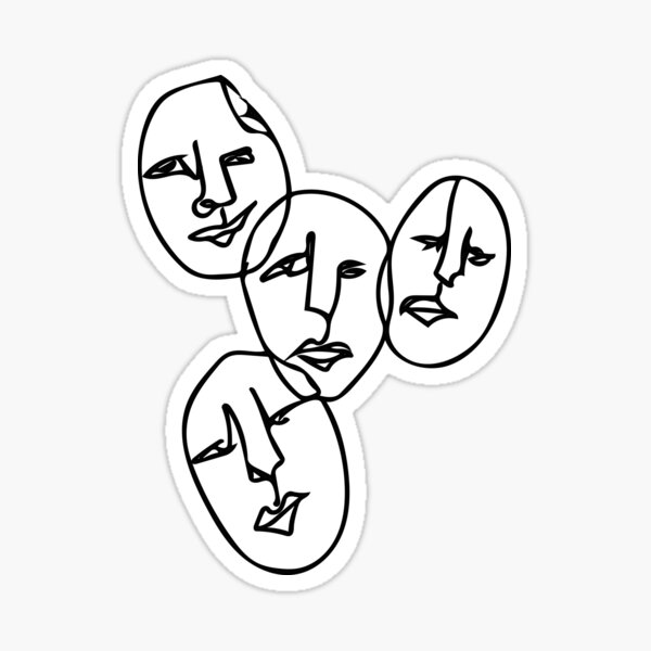"Funk Face" Sticker for Sale by Funkyboys-ink | Redbubble