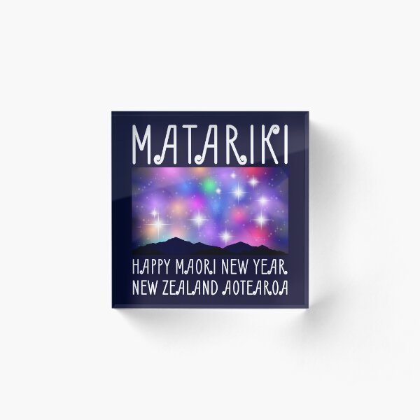 "New Zealand (Aotearoa) Matariki festival. Happy New Year Maori. Bright ...