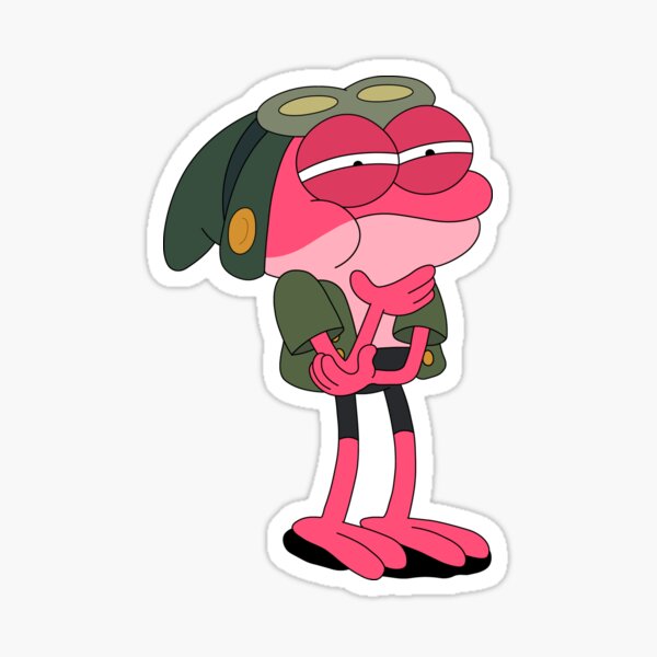 "Frogman (hmm)" Sticker for Sale by WBWshop | Redbubble
