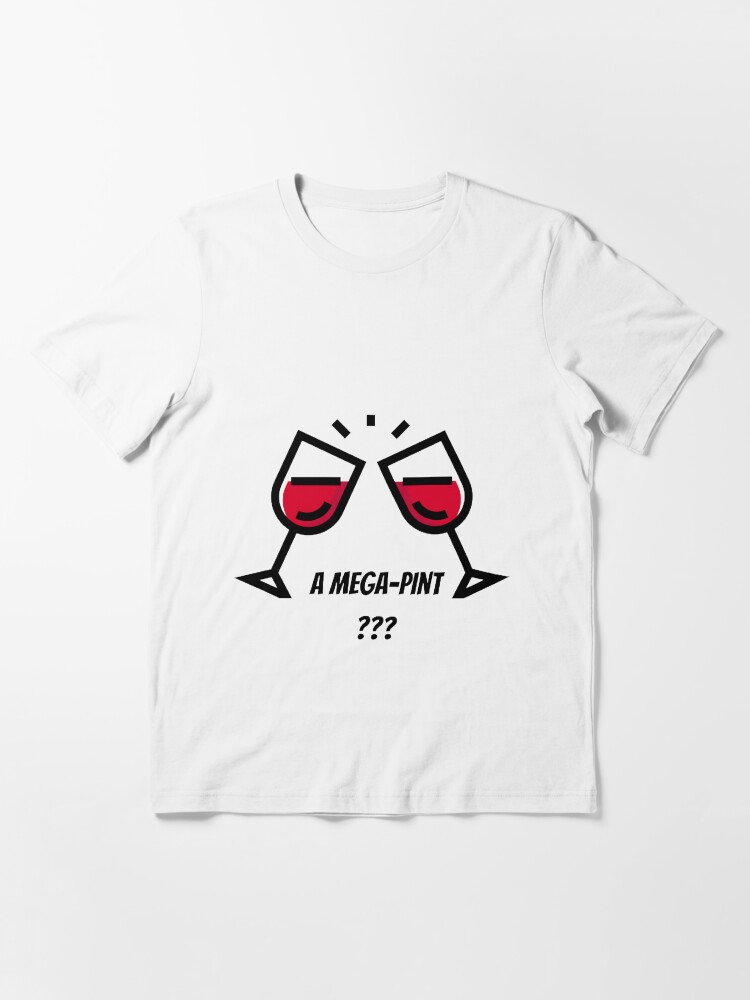 "A Mega Pint of Wine, Johnny Depp Meme, Amber Heard Meme" T-shirt for ...