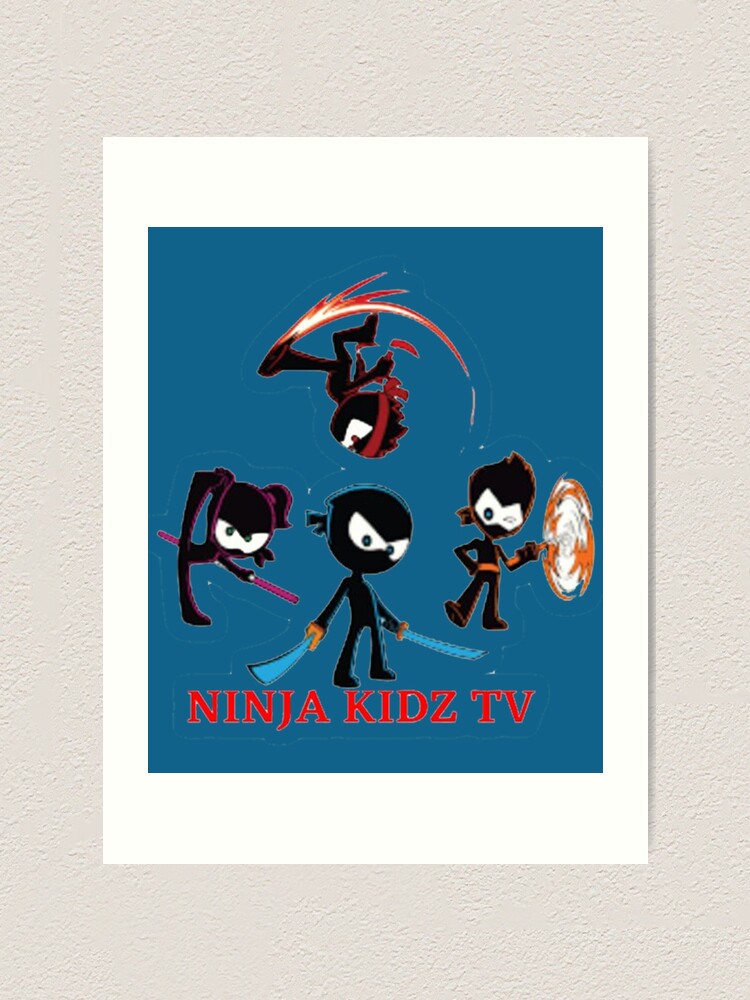 "Ninja Kidz youtube, Ninja Kidz Tv " Art Print for Sale by ShakiraStore ...