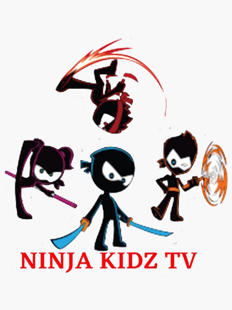 "Ninja Kidz youtube, Ninja Kidz Tv " Sticker for Sale by ShakiraStore ...