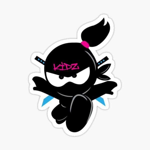 "Ninja Kidz " Sticker for Sale by ShakiraStore | Redbubble