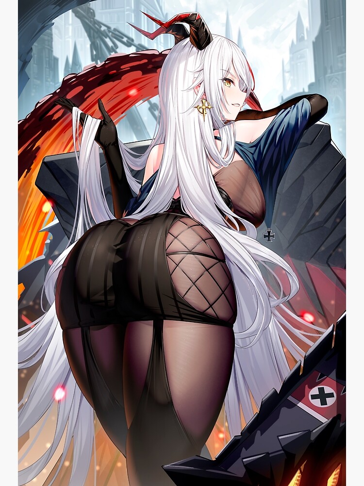 Sexy Aegir Boobs Tits Panty Ass Thighs Butt Azur Lane Al Lewd Hentai