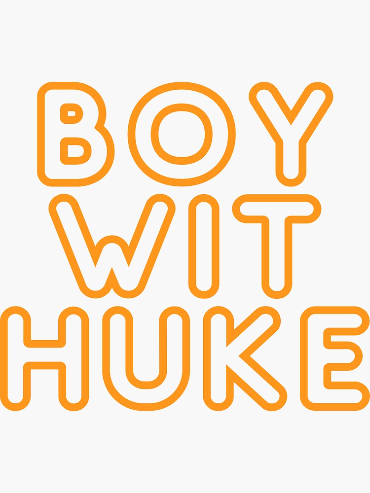 "Boywithuke" Sticker for Sale by tanumoy | Redbubble
