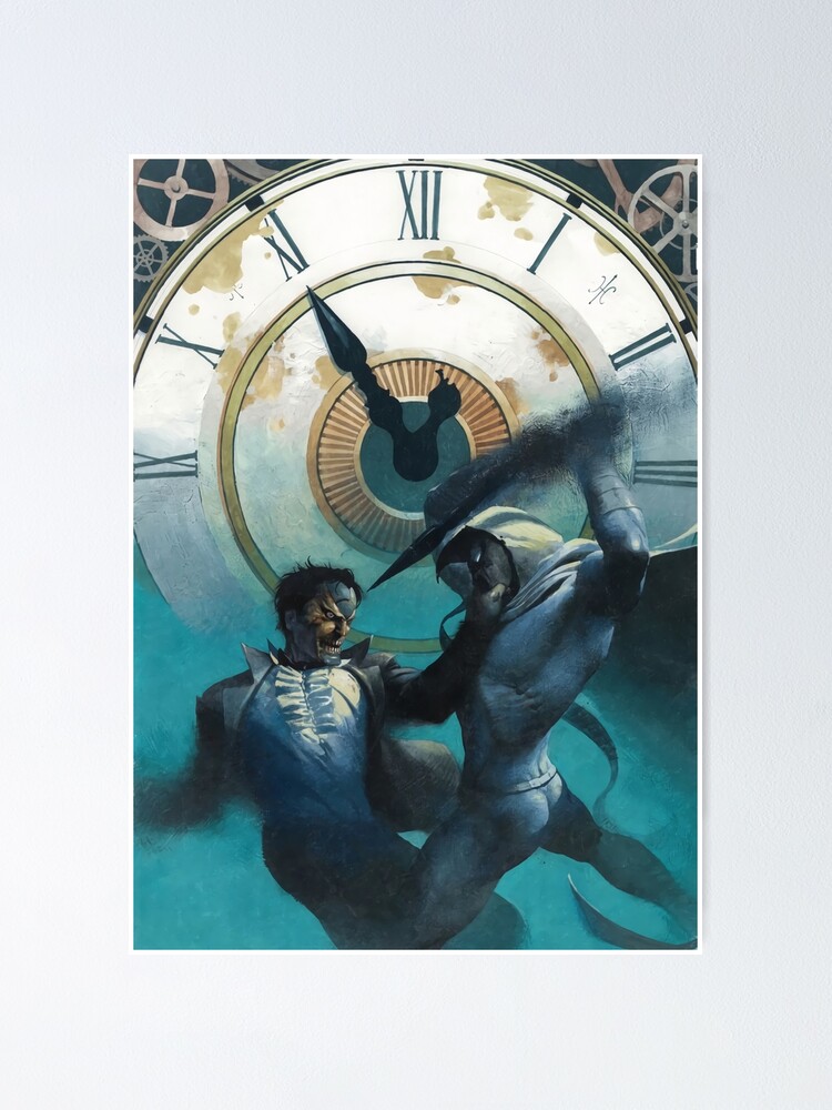 "Clock - Moon Knight" Poster for Sale by AnnieOnealr | Redbubble