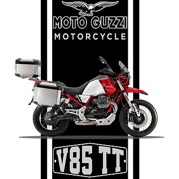 "Designer Motorcycle of MOTO GUZZI V85TT Adventure Motorcycle " Classic ...