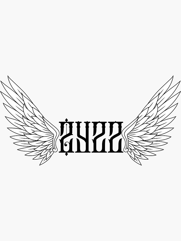 "Zyzz artwork" Sticker for Sale by Le-Phrog | Redbubble