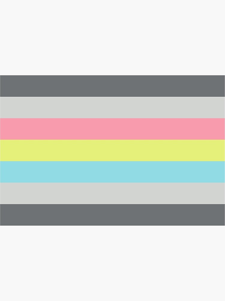 "Demiflux - Pride Flag" Poster for Sale by FlagsWorld | Redbubble