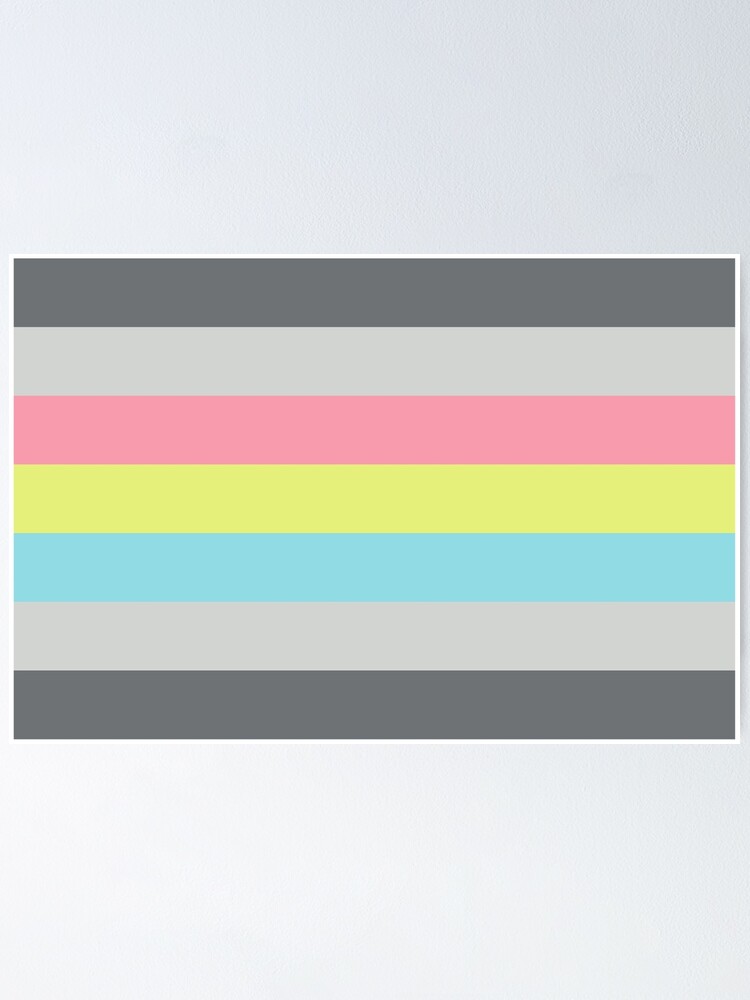 "Demiflux - Pride Flag" Poster for Sale by FlagsWorld | Redbubble