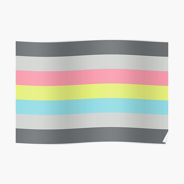 "Demiflux - Pride Flag" Poster for Sale by FlagsWorld | Redbubble