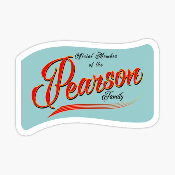 "Pearson Family Reunion " Sticker by CraigPearson | Redbubble