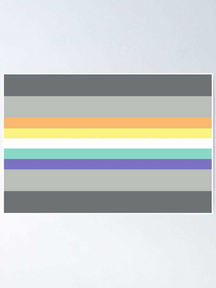 "Demifaun - Pride Flag" Poster for Sale by FlagsWorld | Redbubble