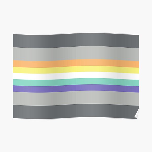 "Demifaun - Pride Flag" Poster for Sale by FlagsWorld | Redbubble