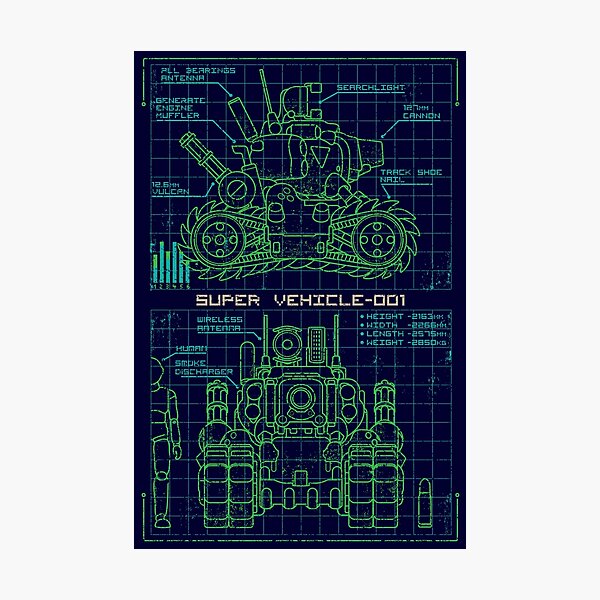 Metal Slug Wall Art | Redbubble