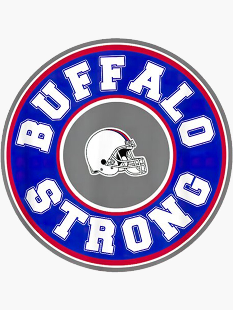 "buffalo strong" Sticker for Sale by HarrisonOsborne | Redbubble