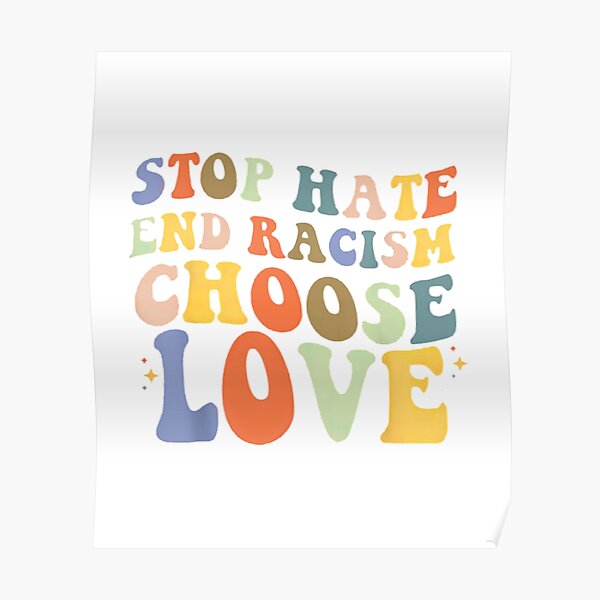 "Choose Love Buffalo Stop Hate End Racism Choose Love Buffalo colorful ...