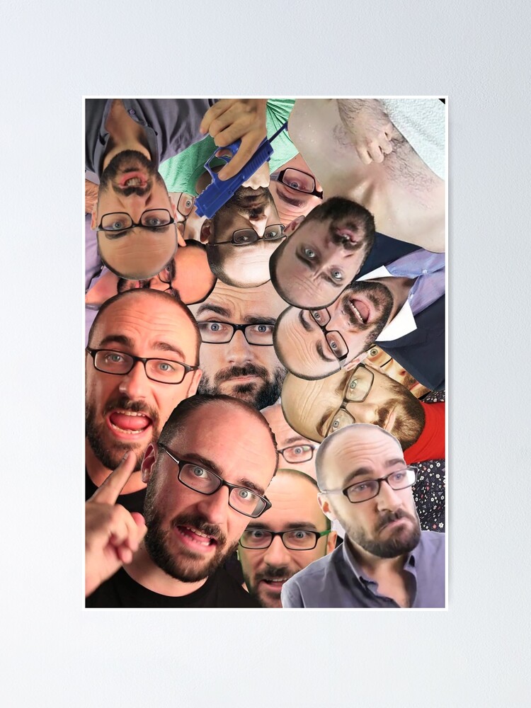 "Vsauce " Poster by dagenmeem | Redbubble