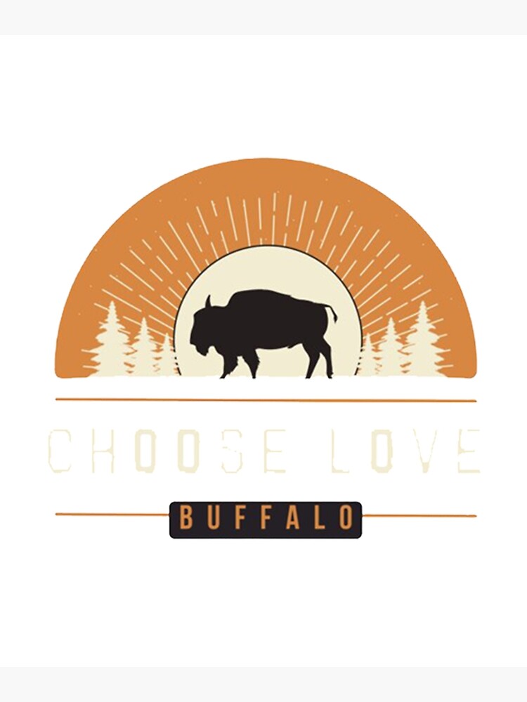 "Choose Love Buffalo Stop Hate End Racism Pray For Buffalo" Poster for ...