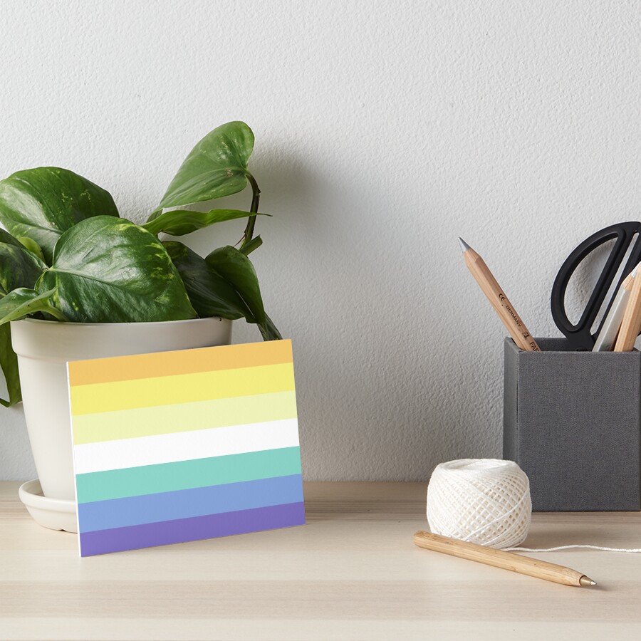 "Genderfaun - Pride Flag" Art Board Print for Sale by FlagsWorld ...