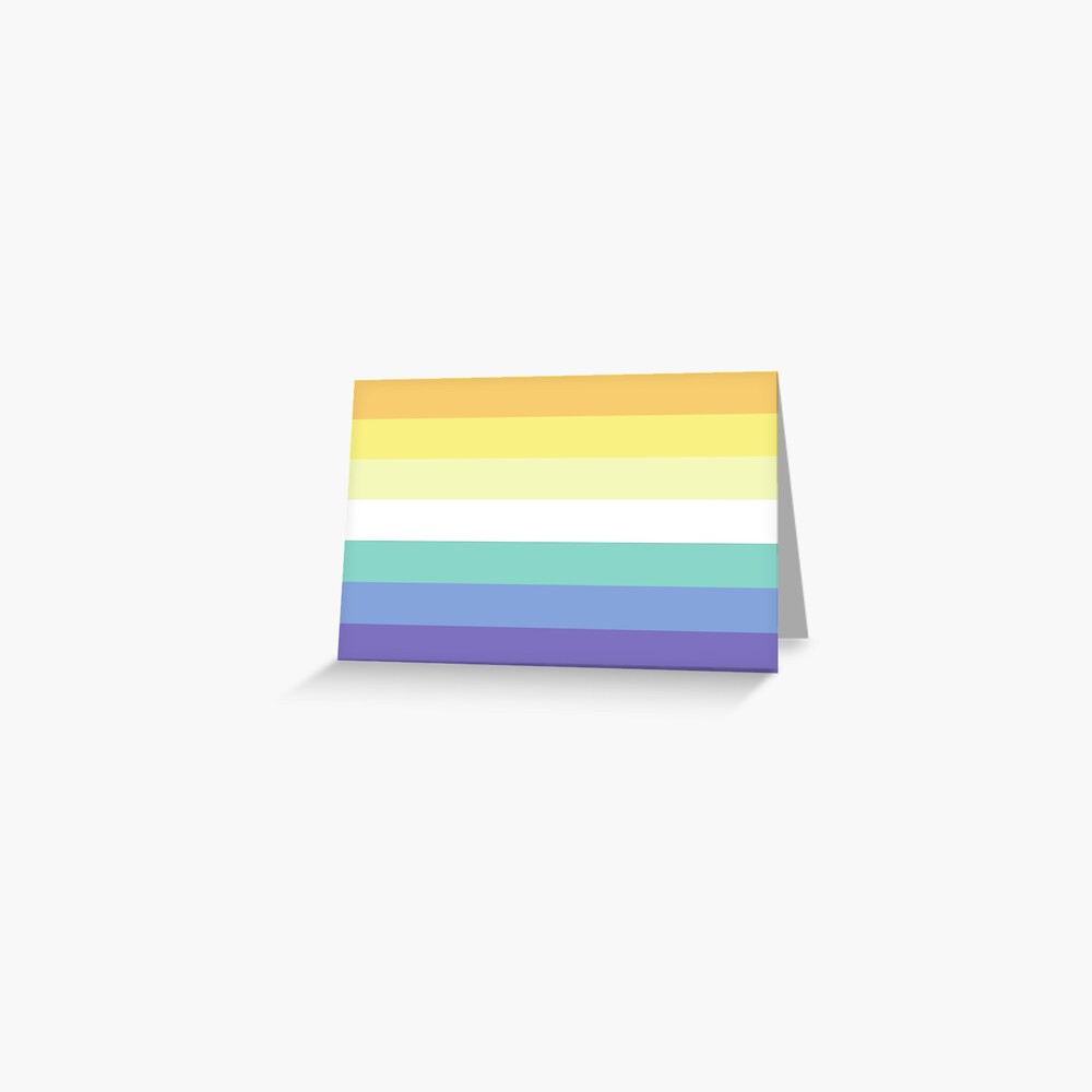 "Genderfaun - Pride Flag" Greeting Card by FlagsWorld | Redbubble