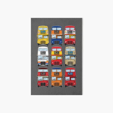 "Routemaster Buses in Scotland Illustration Clydeside, Kelvin Scottish ...