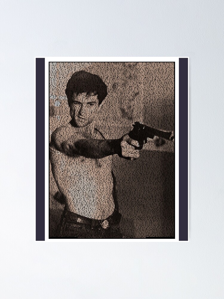 "Reminiscing Heinous Crime Humor Text Portrait Of Travis Bickle With ...