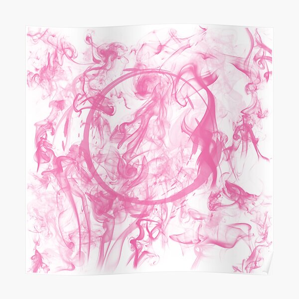 "Pink Smoking Art" Poster for Sale by WhiteMyger | Redbubble