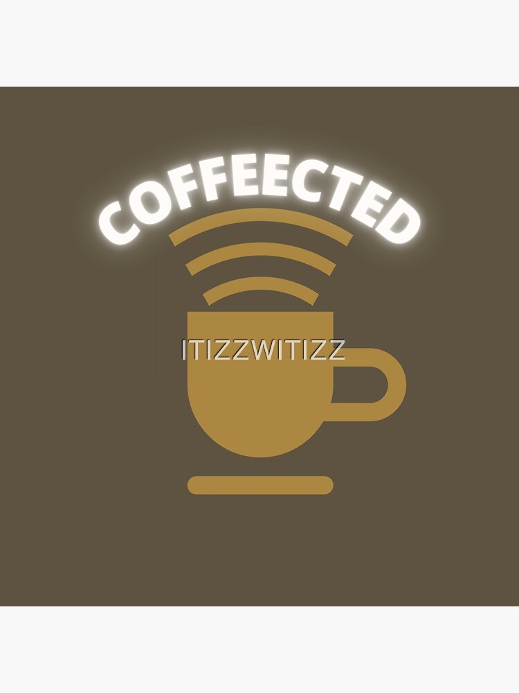 "Coffee Addict" Poster for Sale by ITIZZWITIZZ | Redbubble