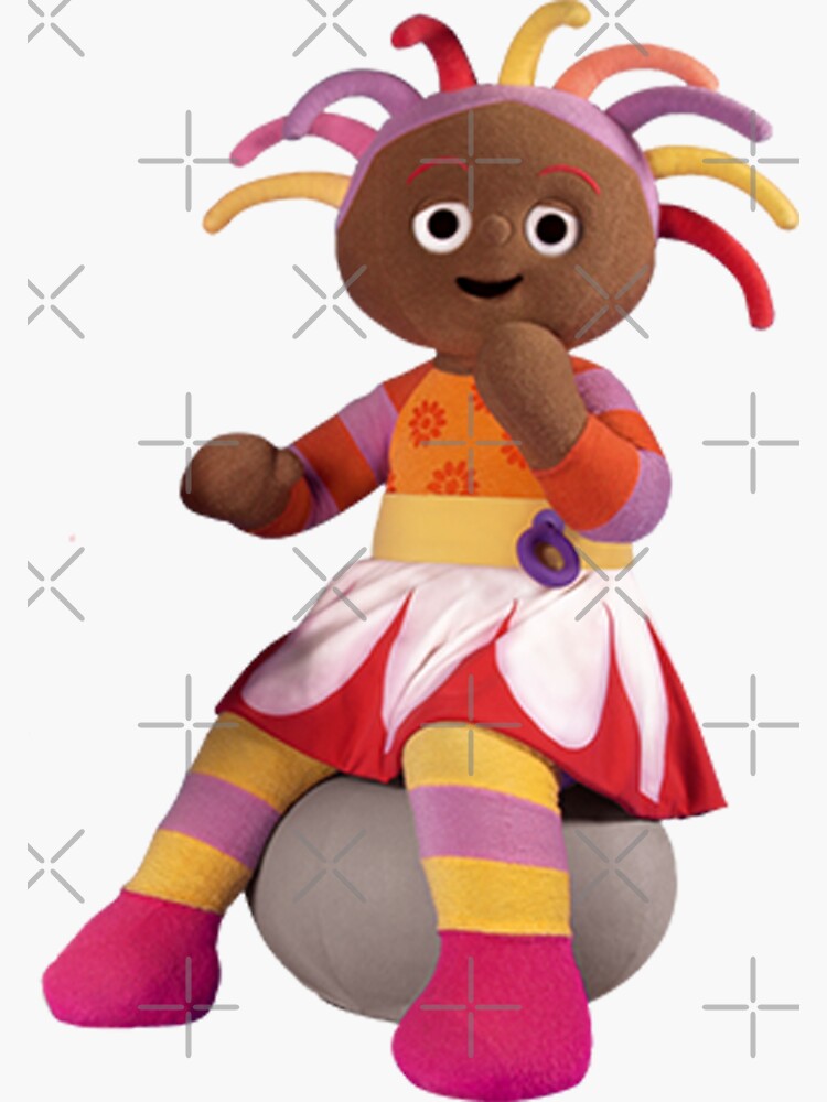 "In the night garden - Upsy Daisy" Sticker for Sale by droox | Redbubble